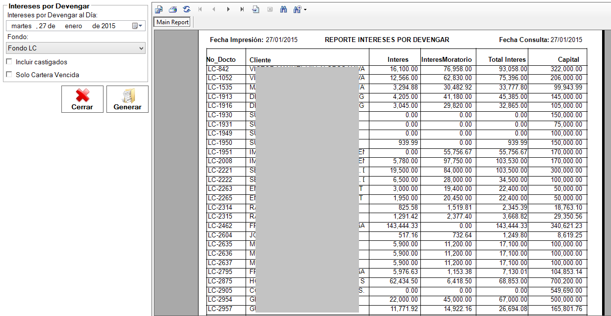 Ingresos por devengar